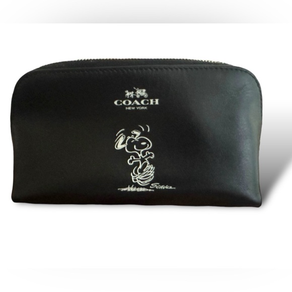 Coach | Bags | Coach Snoopy Collaboration Cosmetic Bag Rare Find | Poshmark